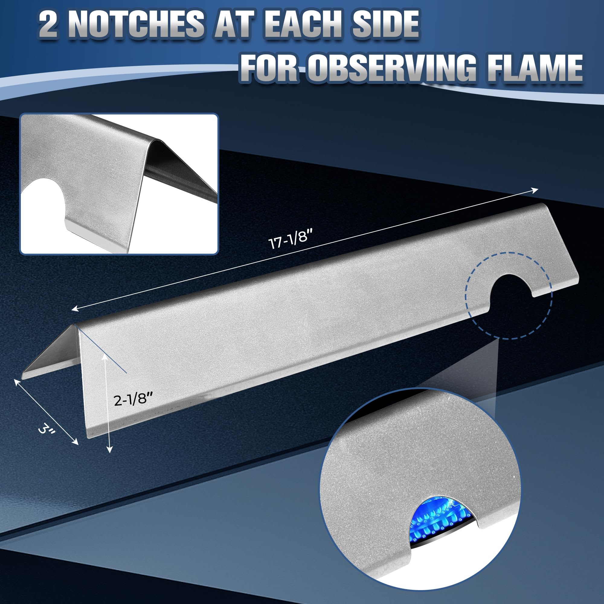 Snapklik.com : Protalwell 66795 & 66032 Flavorizer Bars For Weber ...