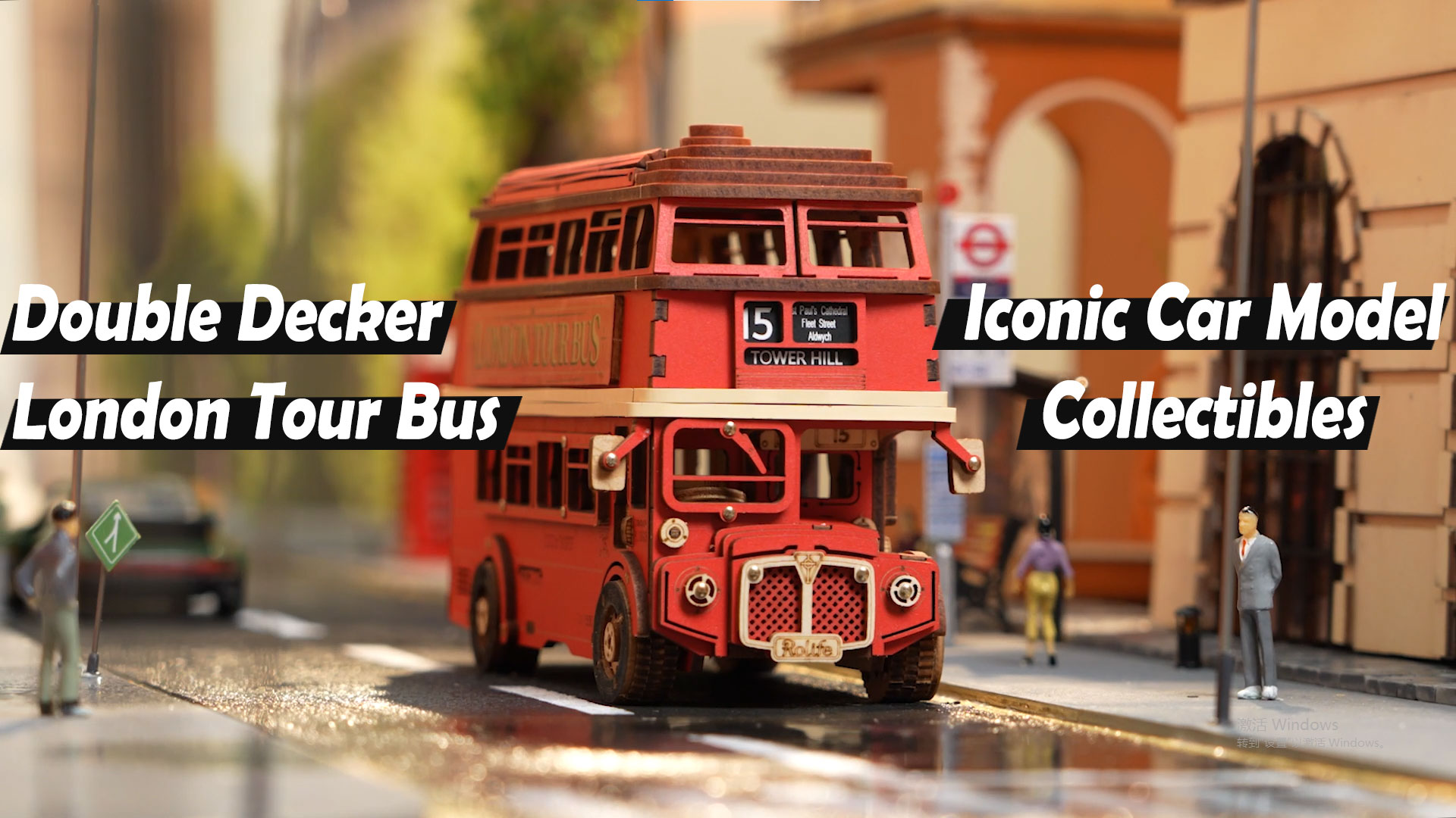 Tour Bus With Car