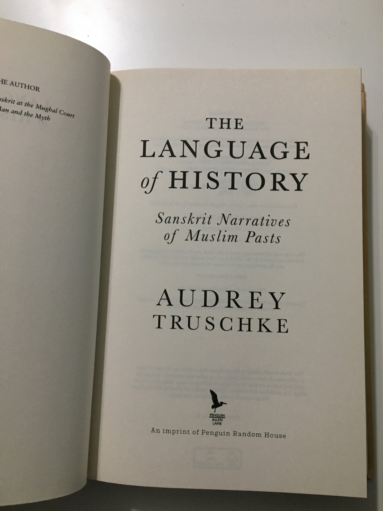 The Language Of History: Sanskrit Narratives Of A Muslim Past eBook ...