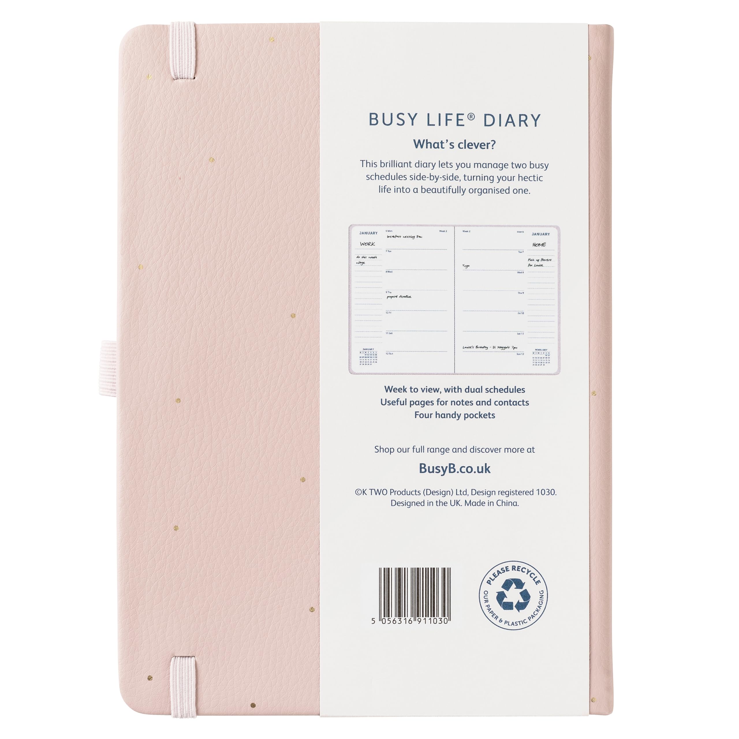 Busy B A5 2025 Diary – Busy Life Weekly Planner Journal Life Diary for ...