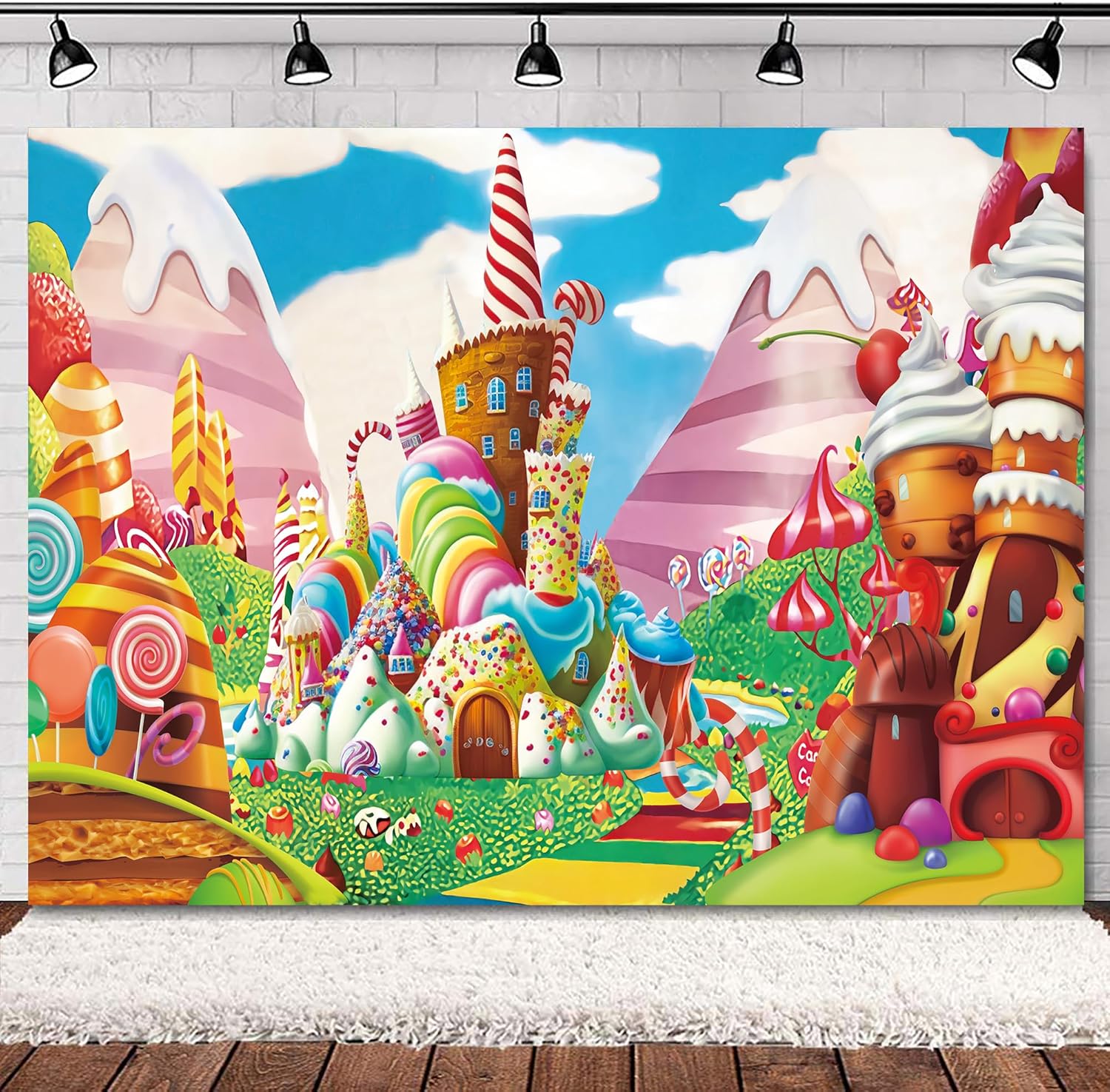 Amazon.com : SVBright Candyland Backdrop 7(W) x 5(H) ft Fantasy ...