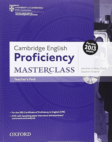 Cambridge English: Proficiency (CPE) Masterclass: Proficiency ...