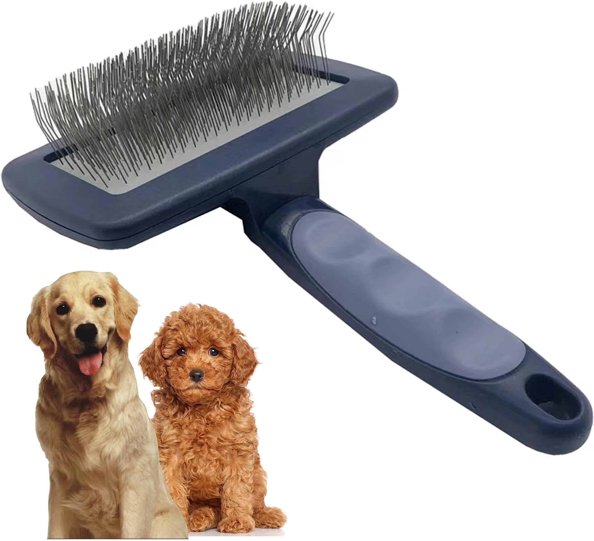 Amazon.com: Y.C-Toget Dog Slicker Brush for Medium to Long Haired Dogs ...