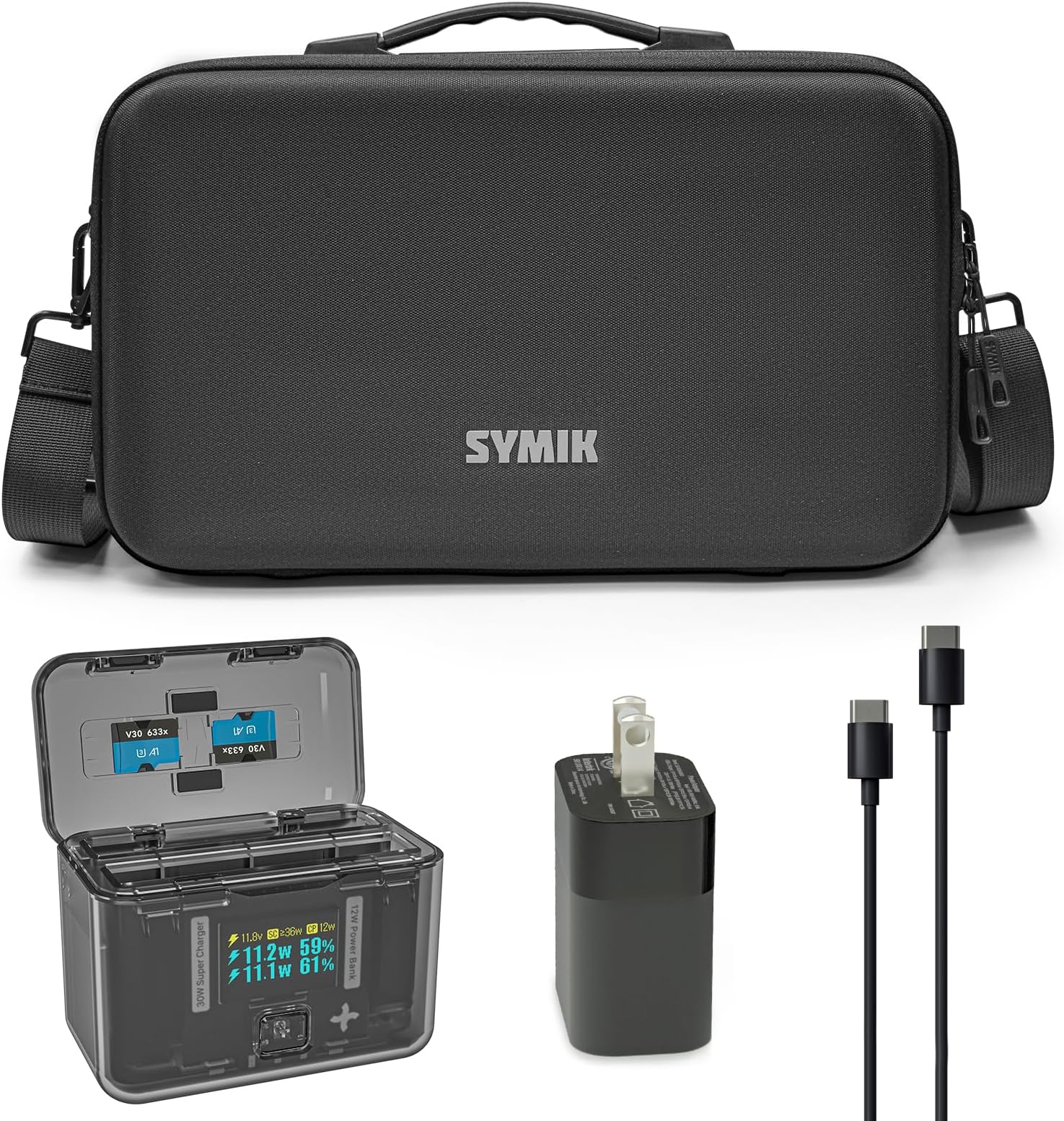 Amazon.com : Rszfnjxry Fast Charge Hub with Batteries(2 Packs ...