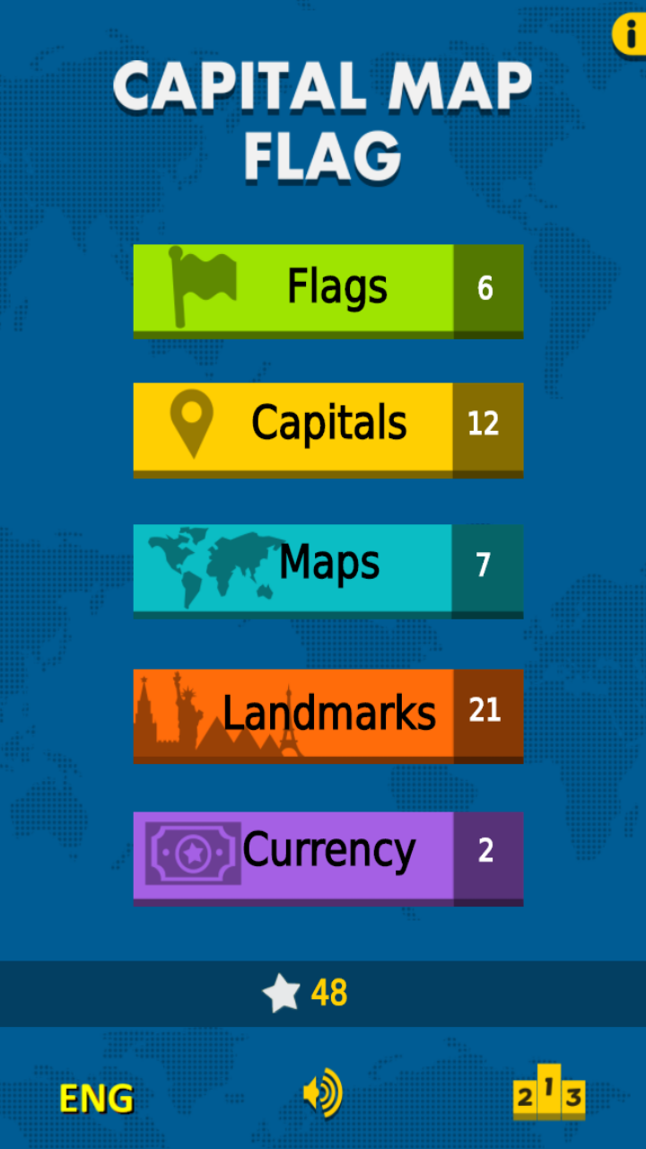 Capital Map Flag: Trivia Geography - App on Amazon Appstore
