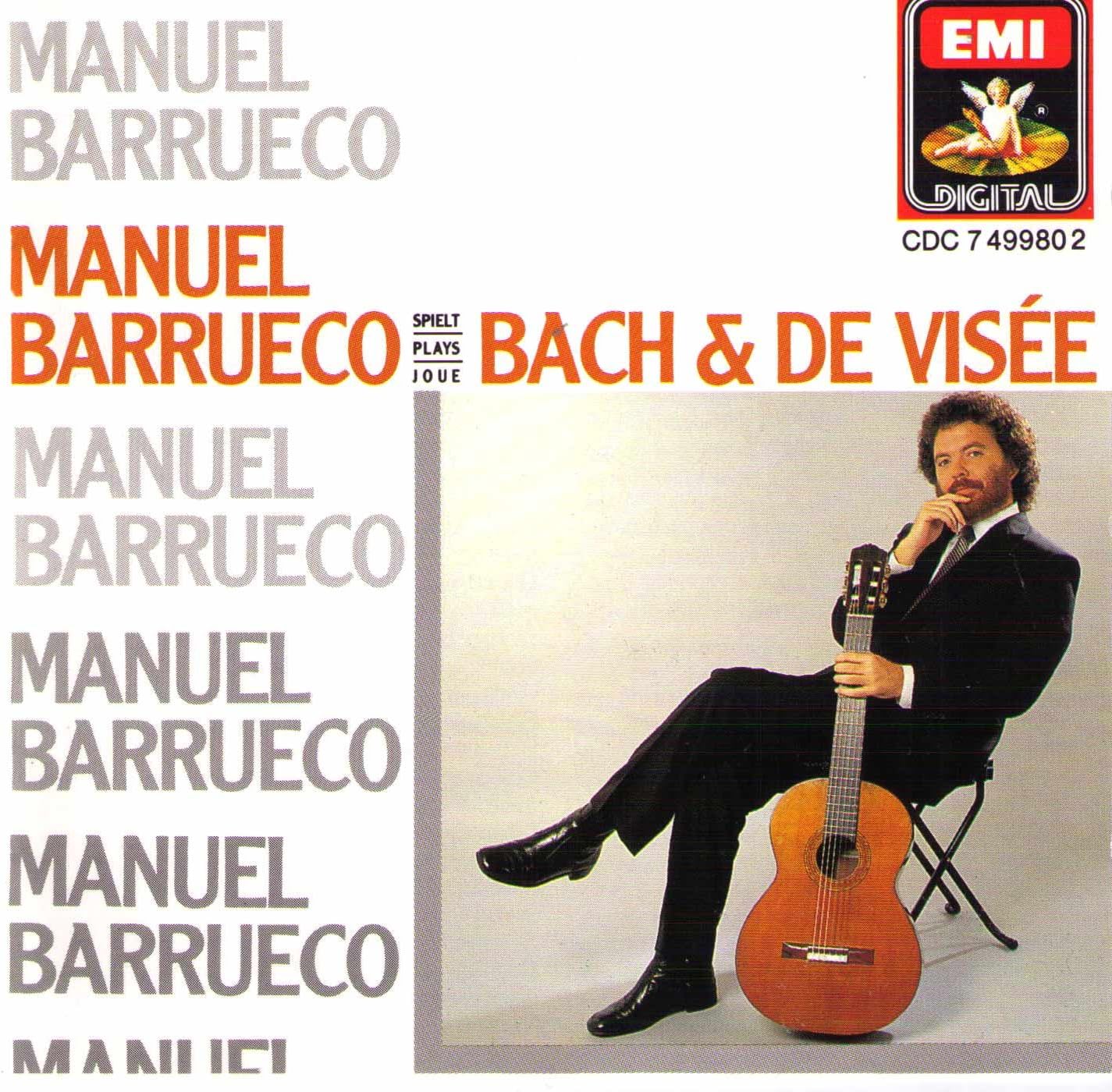 Manuel Barrueco Plays Bach and: Manuel Barrueco Plays Bach and: Amazon ...