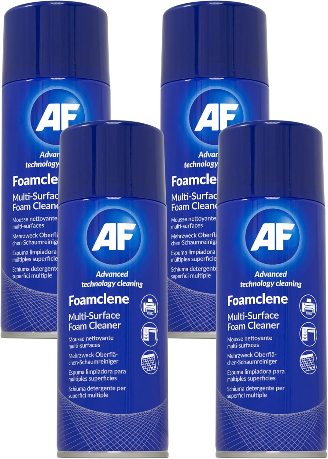 AF Foamclene - Anti-Static Foaming Cleaner Spray for Surfaces, Desks ...