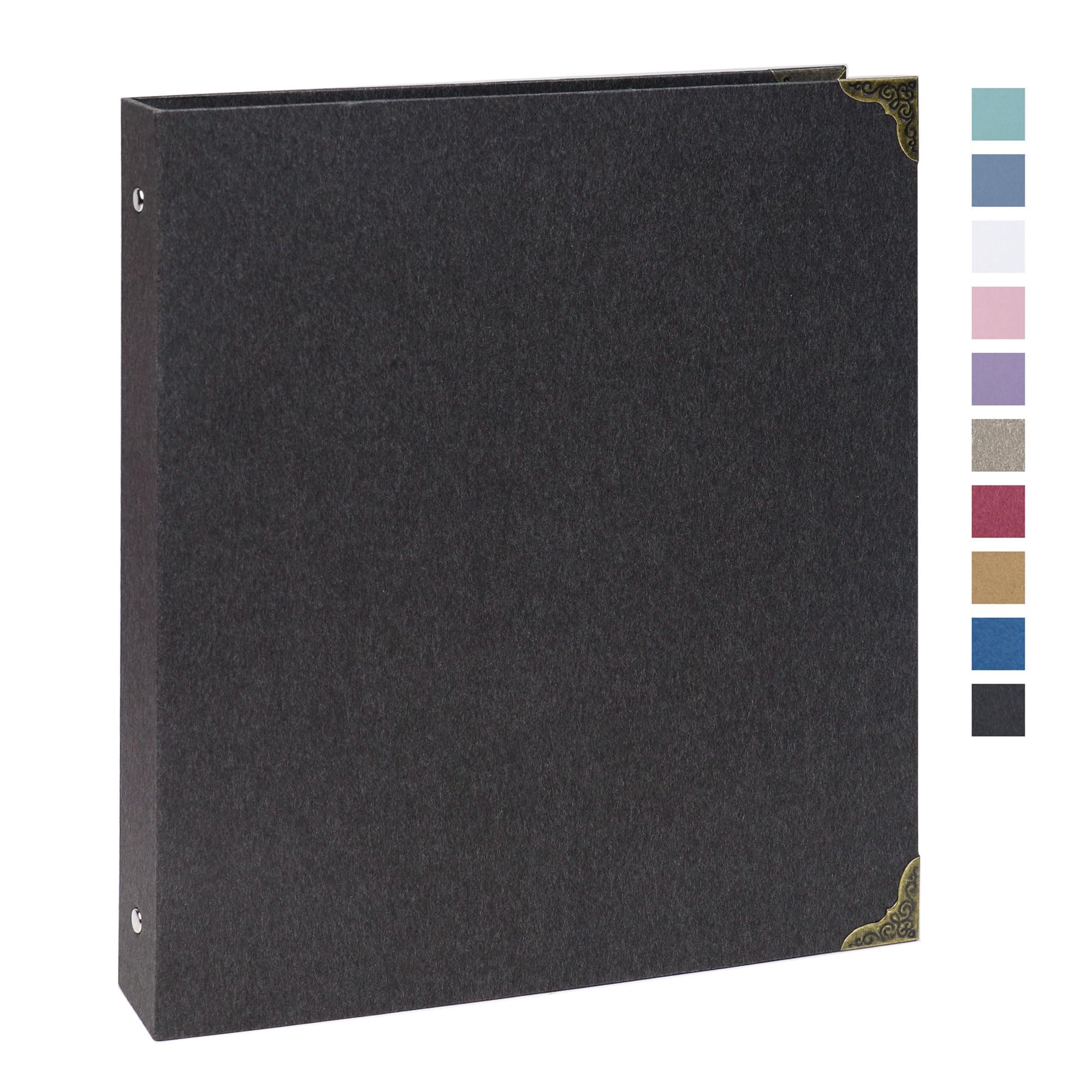 Snapklik.com : Vienrose 3 Ring Binder 1 Inch Round Rings Durable Binder