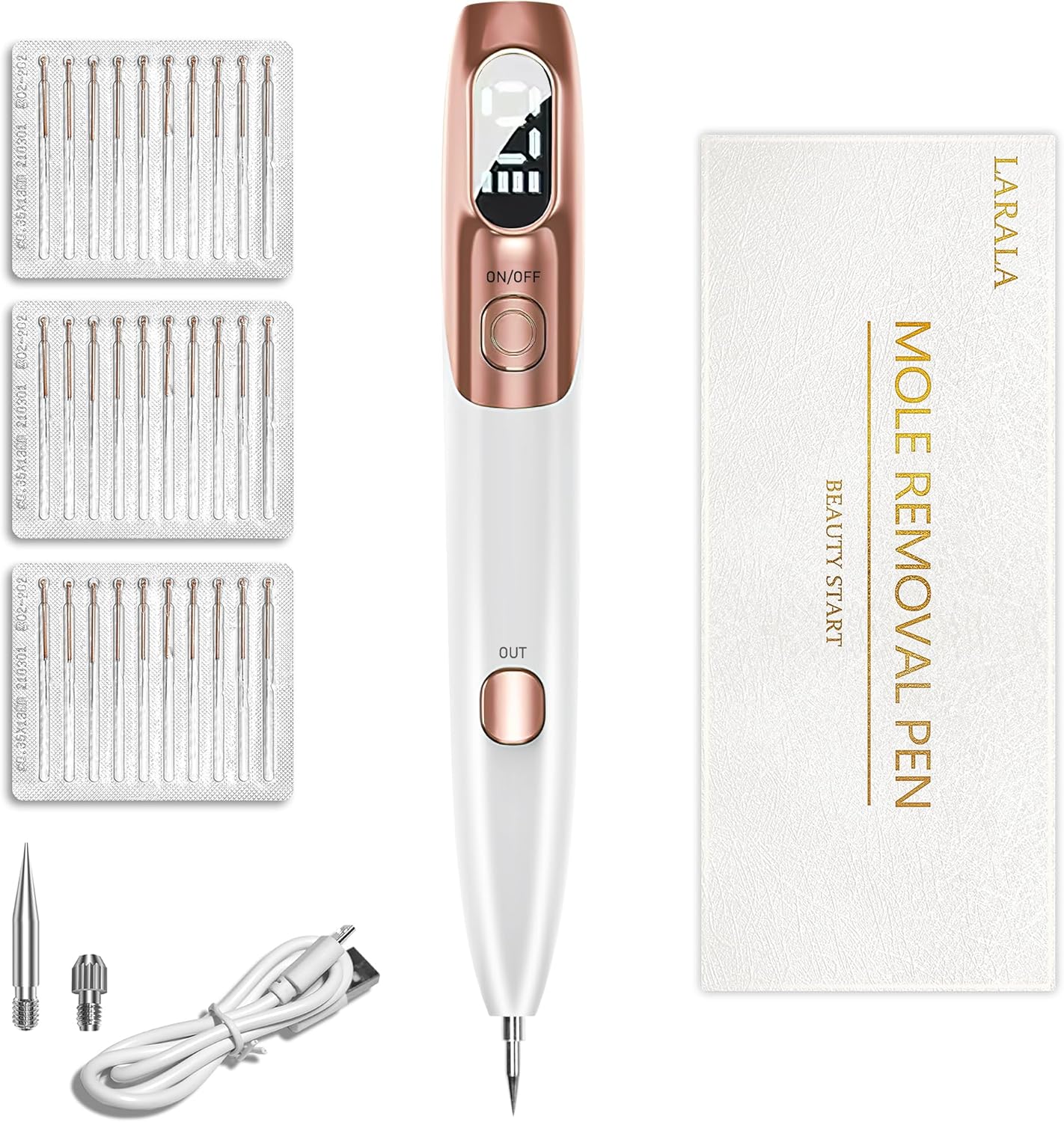 LARALA Skin Tag Remover Kit Plasma Pen for Face & Body，Fast and Easy ...