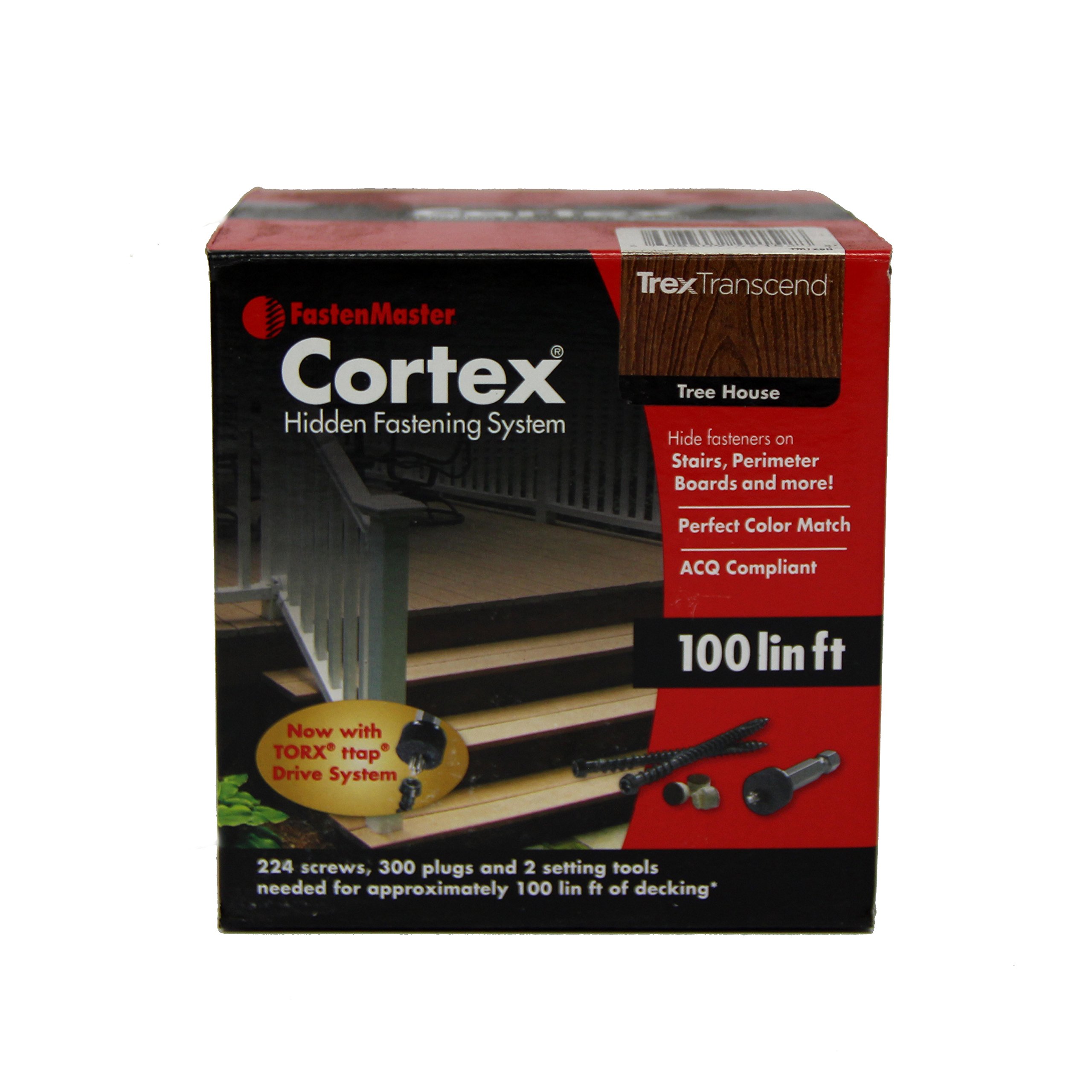 FastenMaster Cortex Hidden Fasteners for Trex Transcend Tree House 100 ...