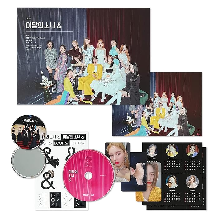 Buy LOONA 4th Mini Album - [ & ] ( A ver. ) CD-R + Photobook ...