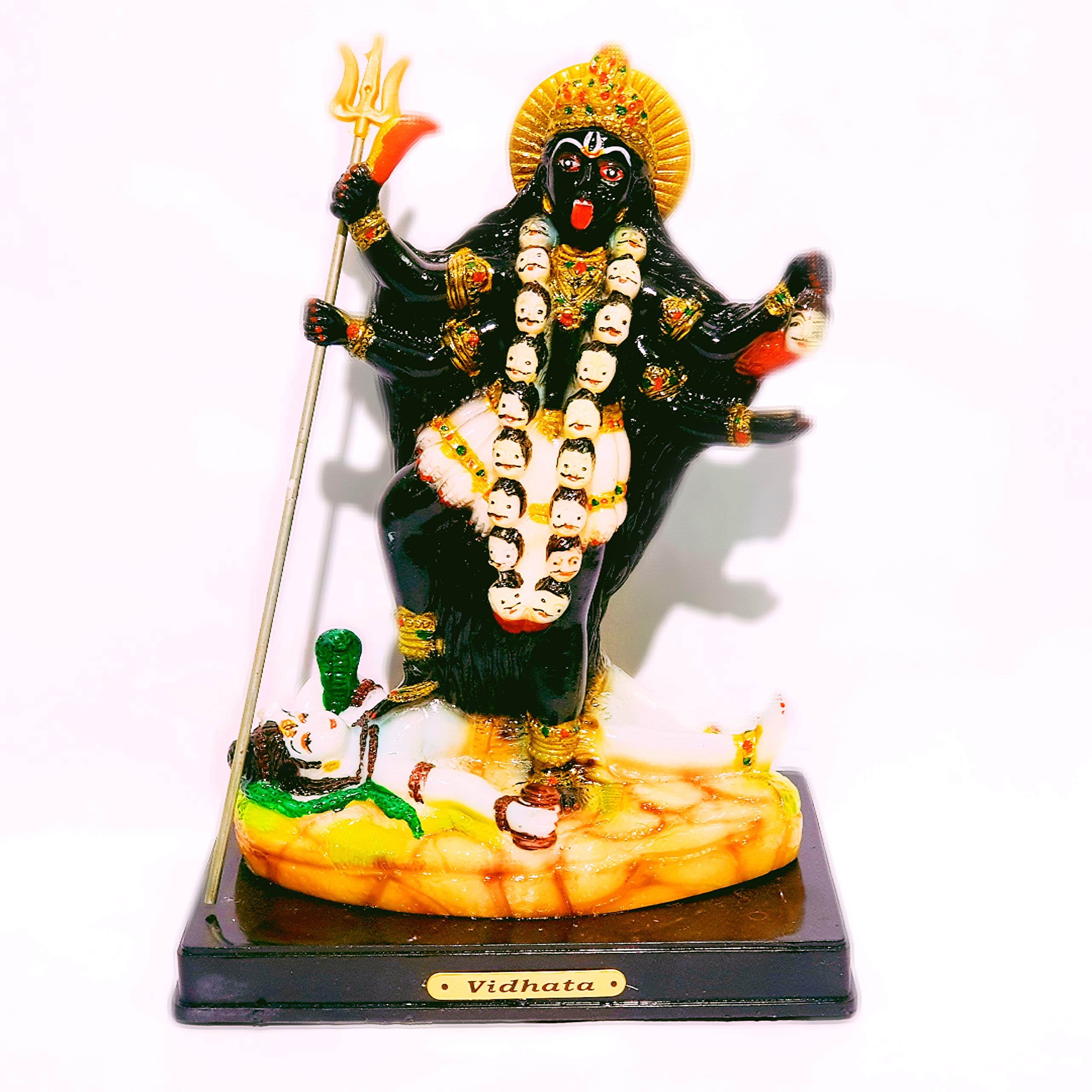 Buy Art World Goddess Kali Marble Statue God Kali MATA Rani Maa Kalka ...