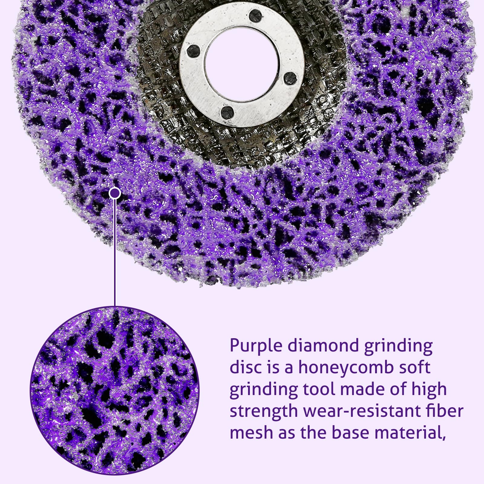 Snapklik.com : WICHEMI 10 Pack 4 X 5/8 Strip Disc Stripping Wheel For ...