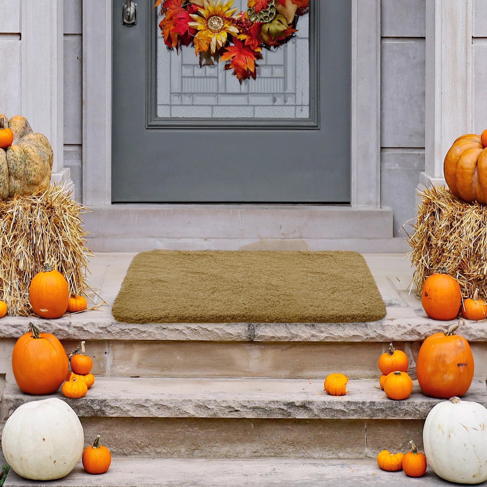 Deconovo Thick & Soft Bathroom Rugs, Super Absorbent Bath Mat for ...