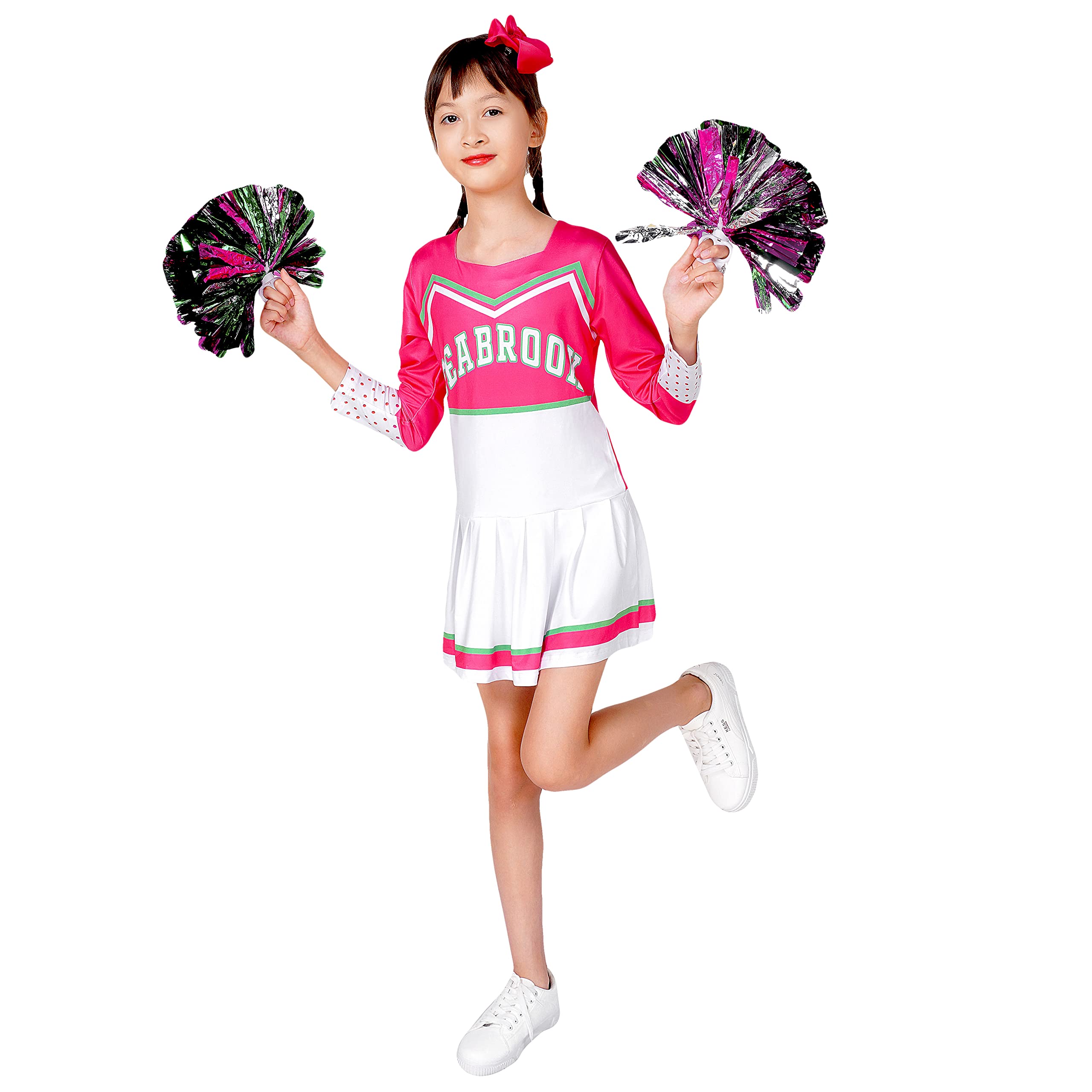 Aepotumn Addison Cheerleader Outfit Girls Zombies 3 Cheerleader Costume ...