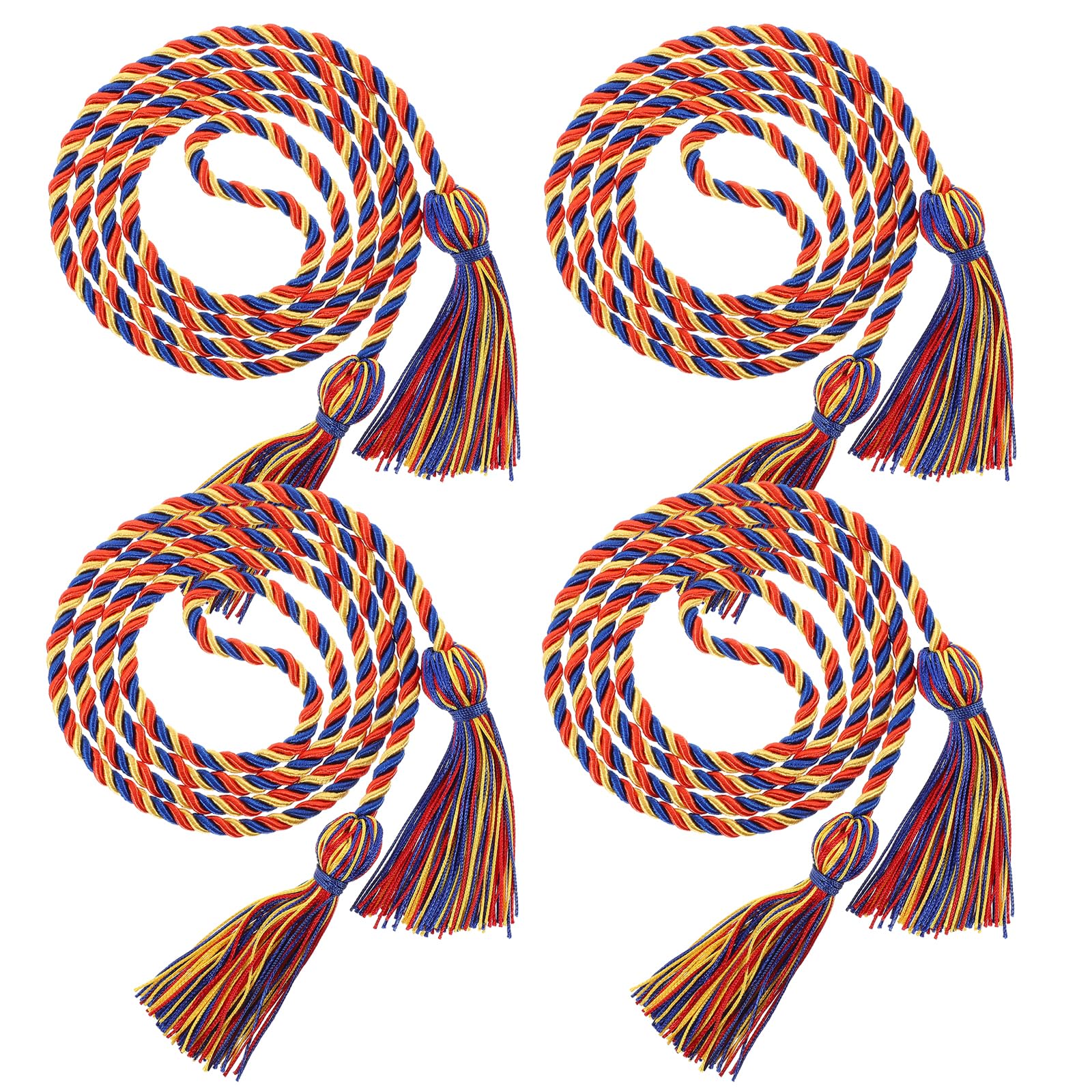 Amazon.com: PRETYZOOM Graduation Cords Rainbow Honor Society Rope ...