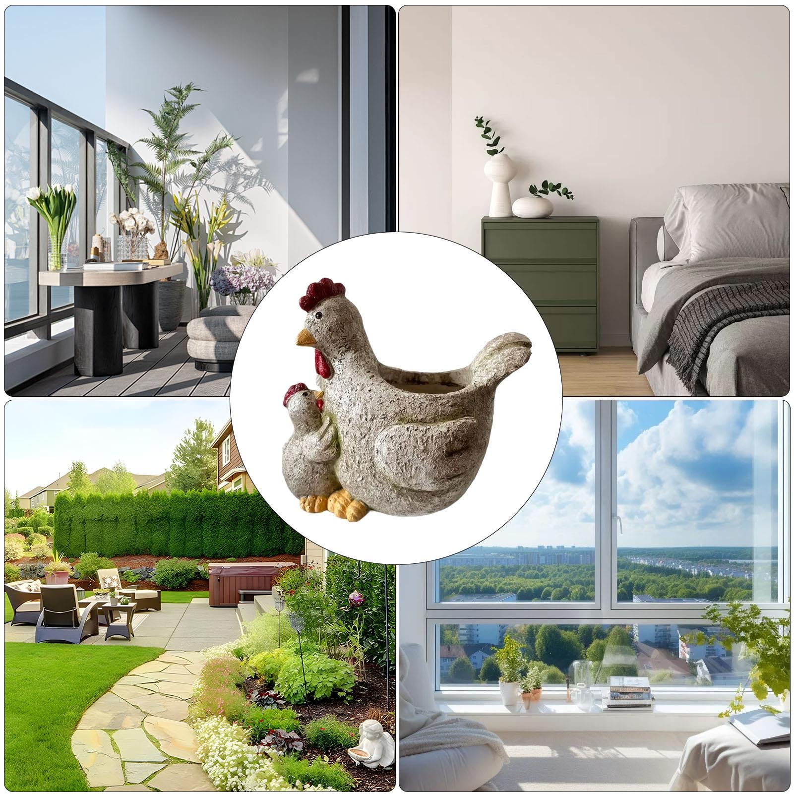 Chicken Garden Container