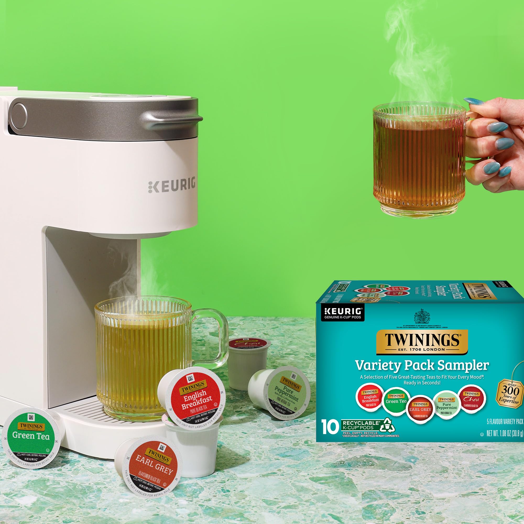 Snapklik.com : Twinings K-Cup Pods Variety Pack, Includes English ...