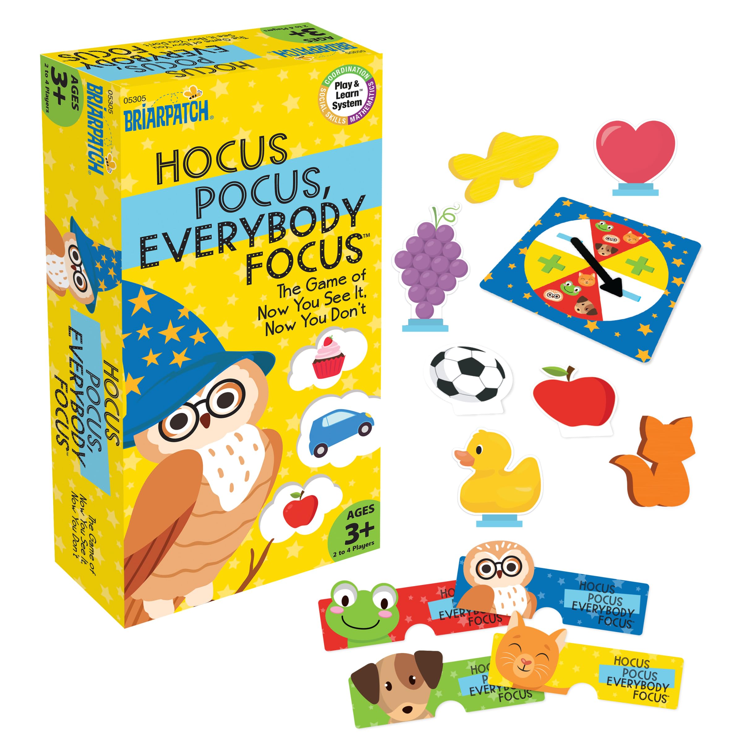 Amazon.com: Briarpatch | Hocus Pocus Everybody Focus Game, School ...
