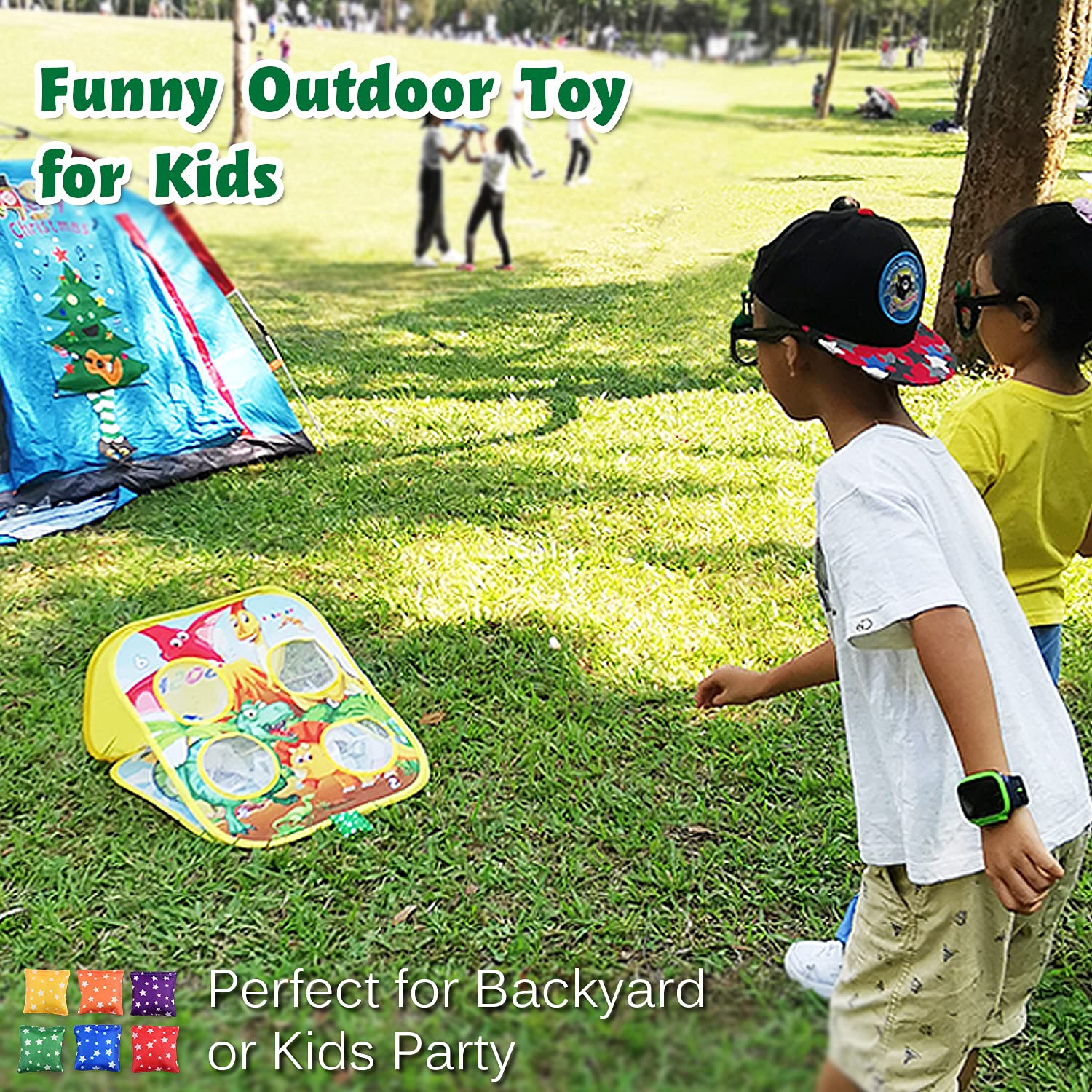 Buy RaboSky Bean Bag Toss Game For Kids Toys For 3 4 5 Year Old Boy buy-rabosky-bean-bag-toss-game-for-kids-toys-for-3-4-5-year-old-boy