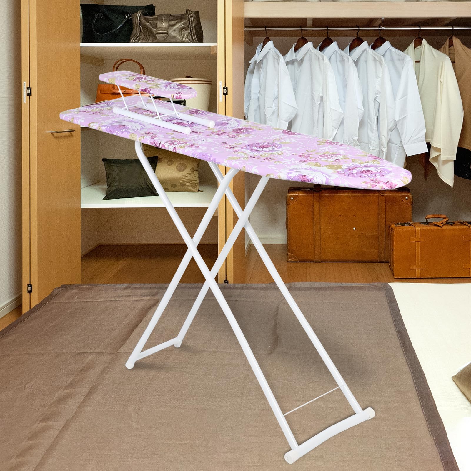 Wall Mounted Ironing Board Cabinet Foldable Ironing Board - Lightweight ...