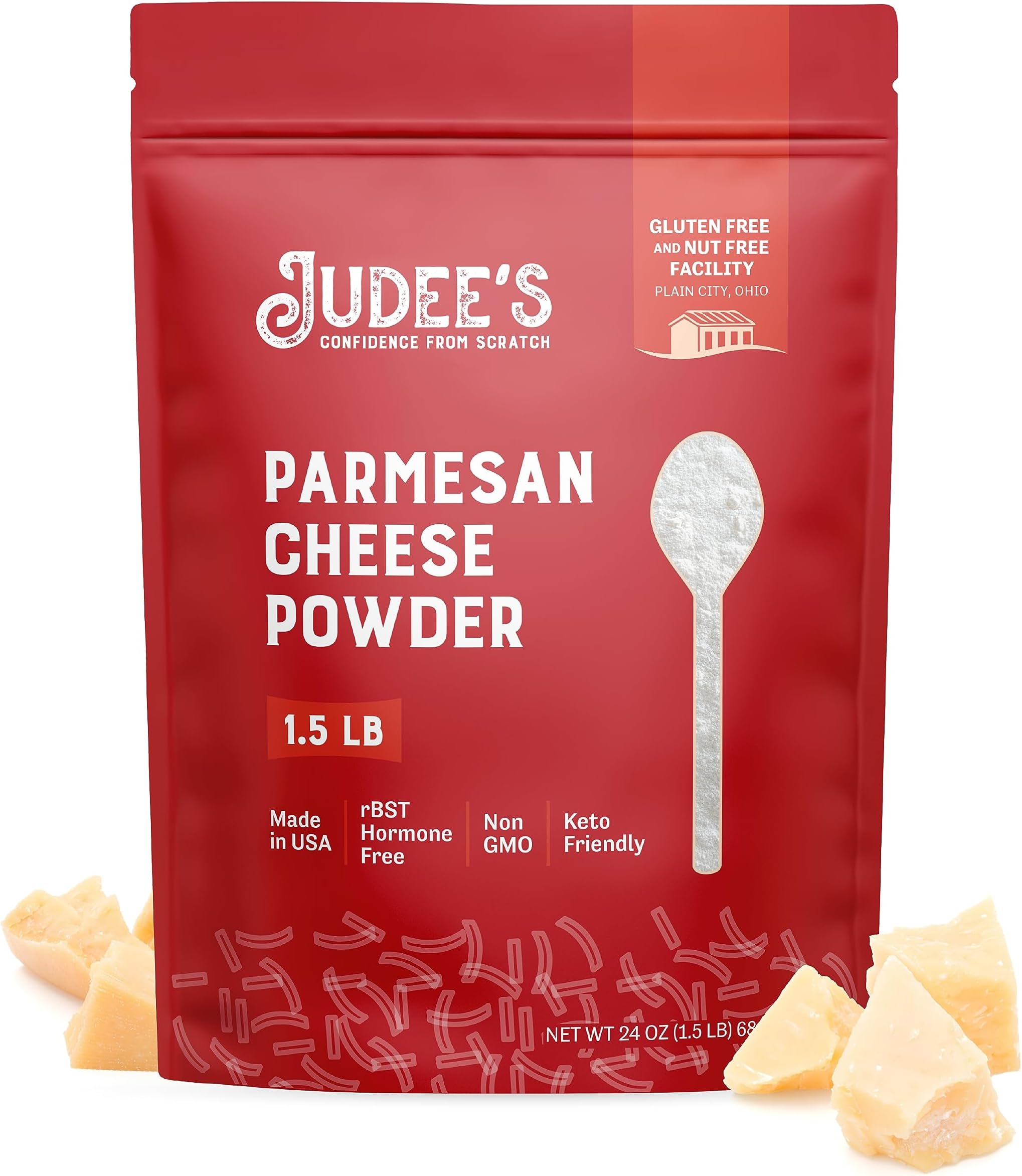 Amazon.com: Judee's Powdered Cream Cheese - 1.5 lb (24 oz) - Delicious ...