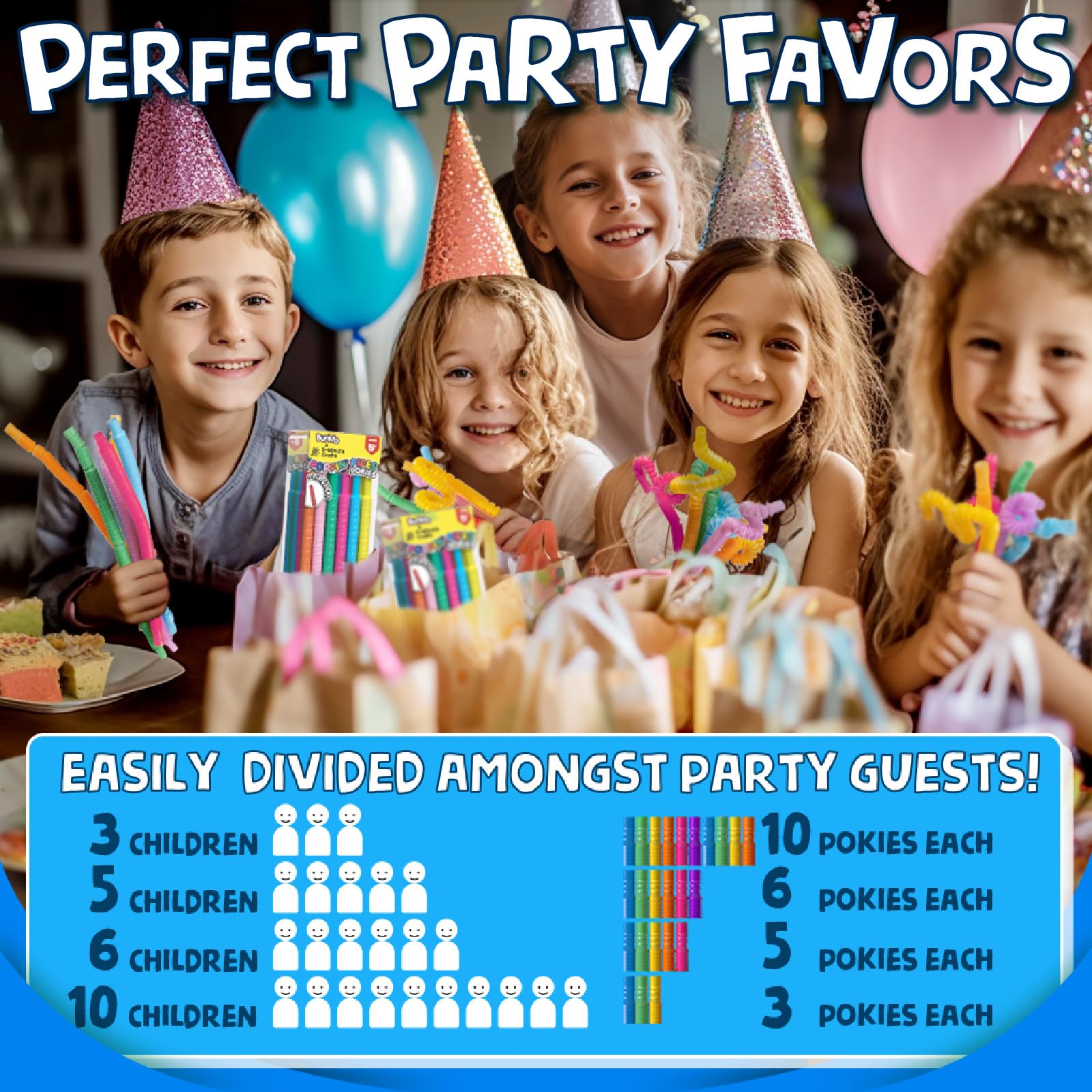 Snapklik.com : Pop Tubes - Sensory Toys - Toddler Toys - Imaginative Play & Stimulating Creative ...