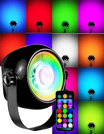 Remote Control Portable Sound Activated Party Lights for Outdoor and ...