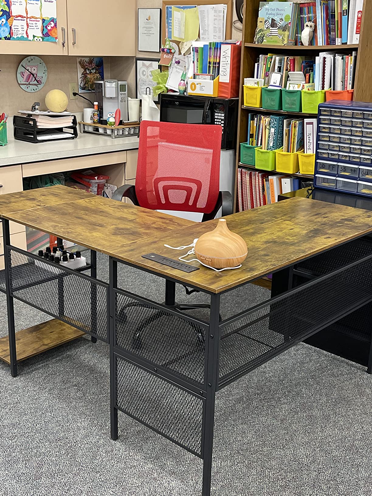 $32/mo - Finance Unikito L Shaped Computer Desk with USB Charging Port ...