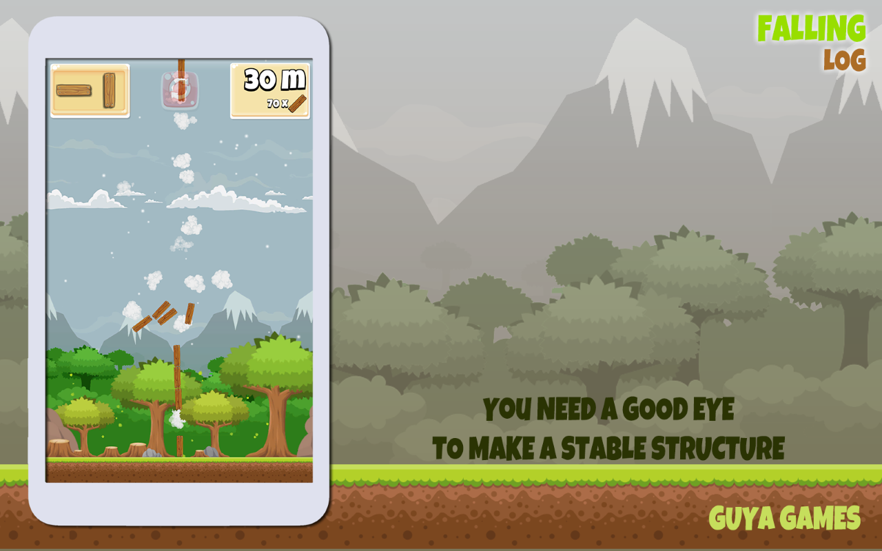 Falling Log - App on Amazon Appstore