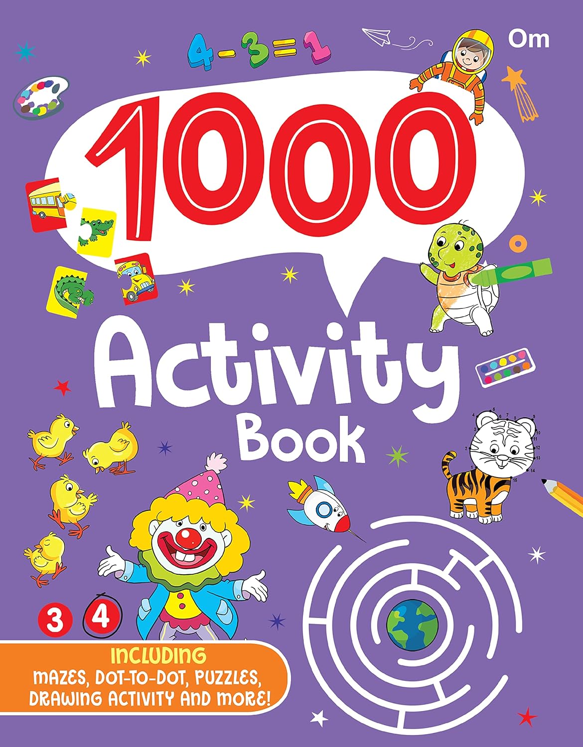 1000 Activity Book for Kids: Children’s Early Learning | Interactive ...