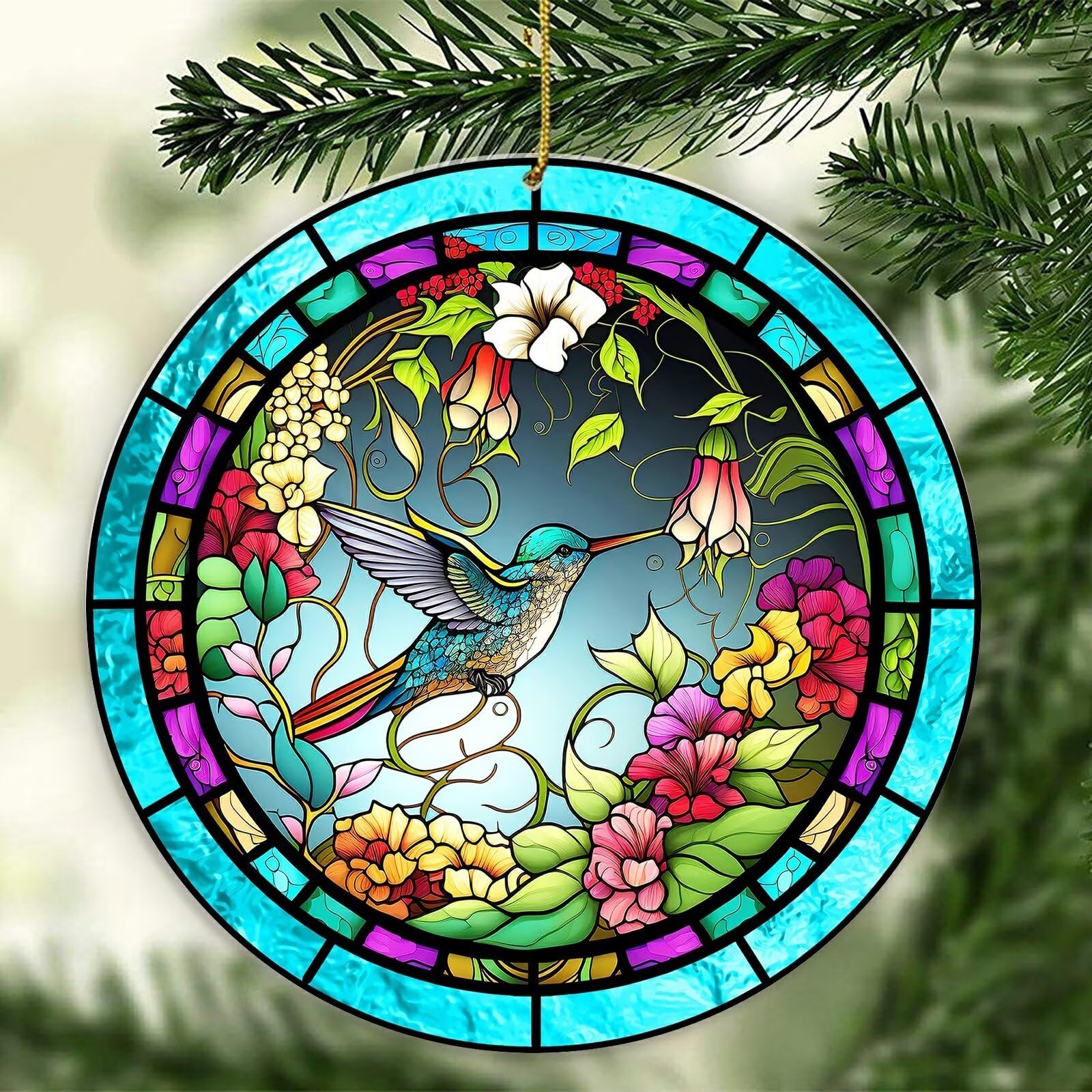 Amazon.com: Hummingbird Christmas Ornament - Hummingbird Christmas Tree ...