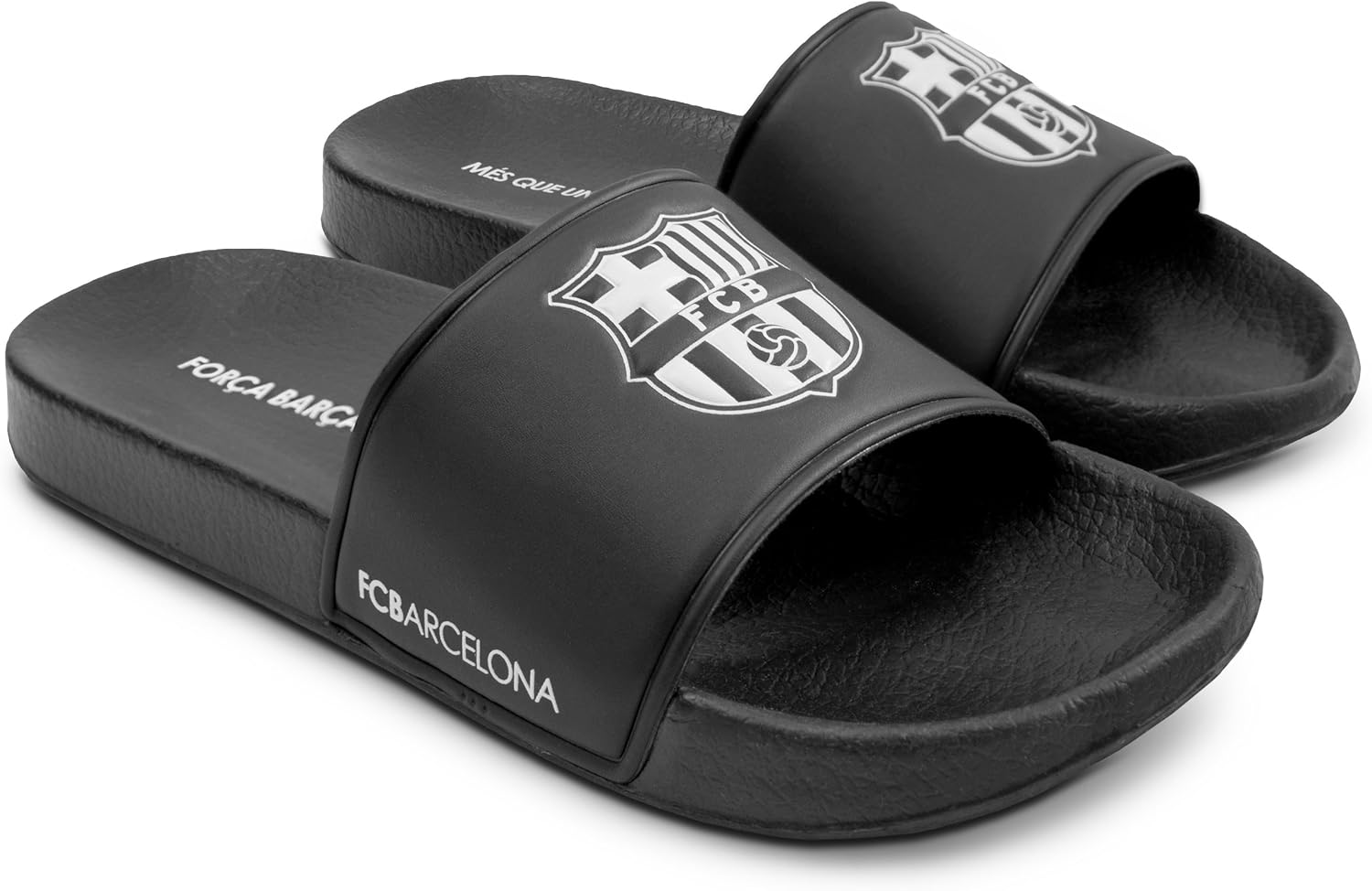 Amazon.com: FC Barcelona Men Pool Slide Sandal – Water-Resistant ...