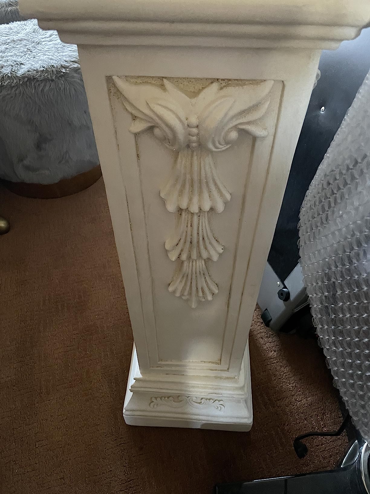 Amazon.com: OUTOUR Greek Roman Square Pillar Magnesium Oxide Column ...