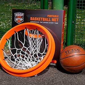 Amazon.com : Portable Basketball Net/Hoop | HoopTheHoop | Outdoor and ...