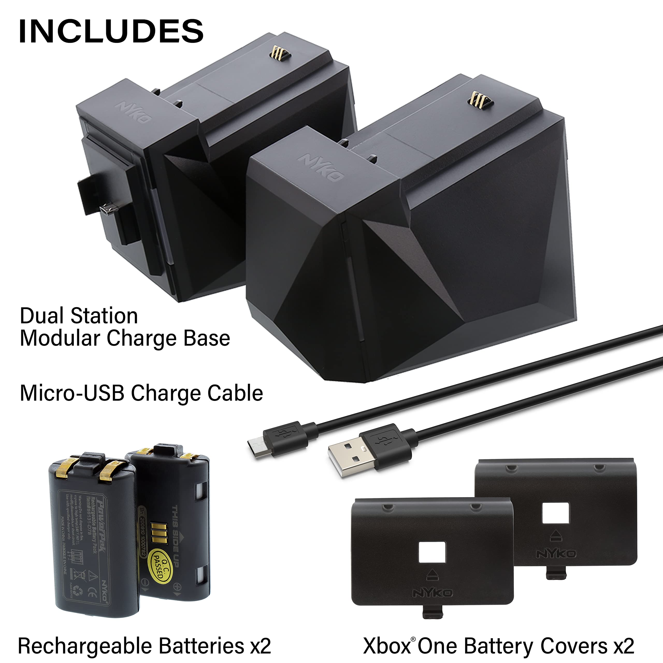 Snapklik.com : Technologies 86131 Xbox One Charge Block Duo