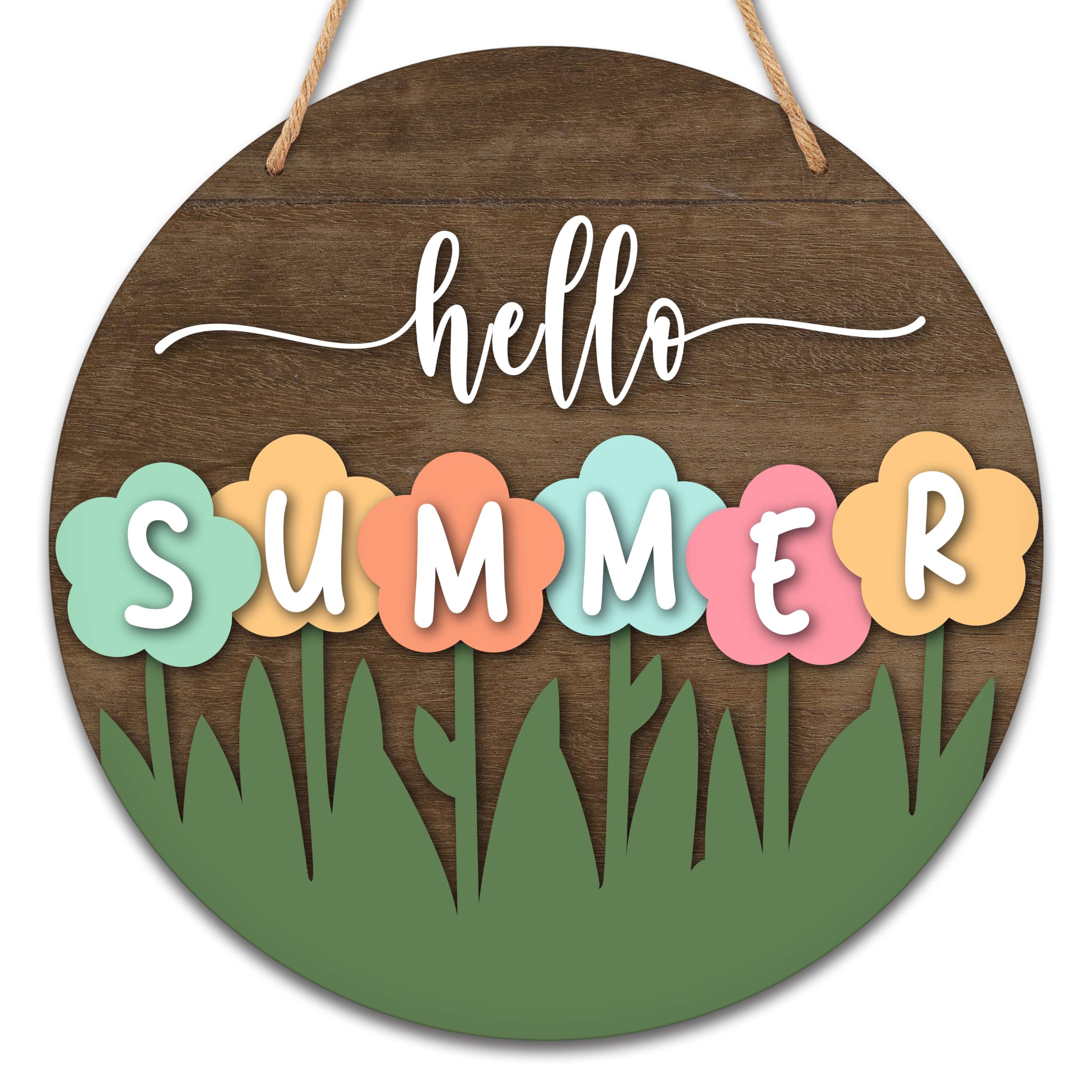 Snapklik.com : Hello Summer Decorations For Home, 10 Farmhouse Floral ...