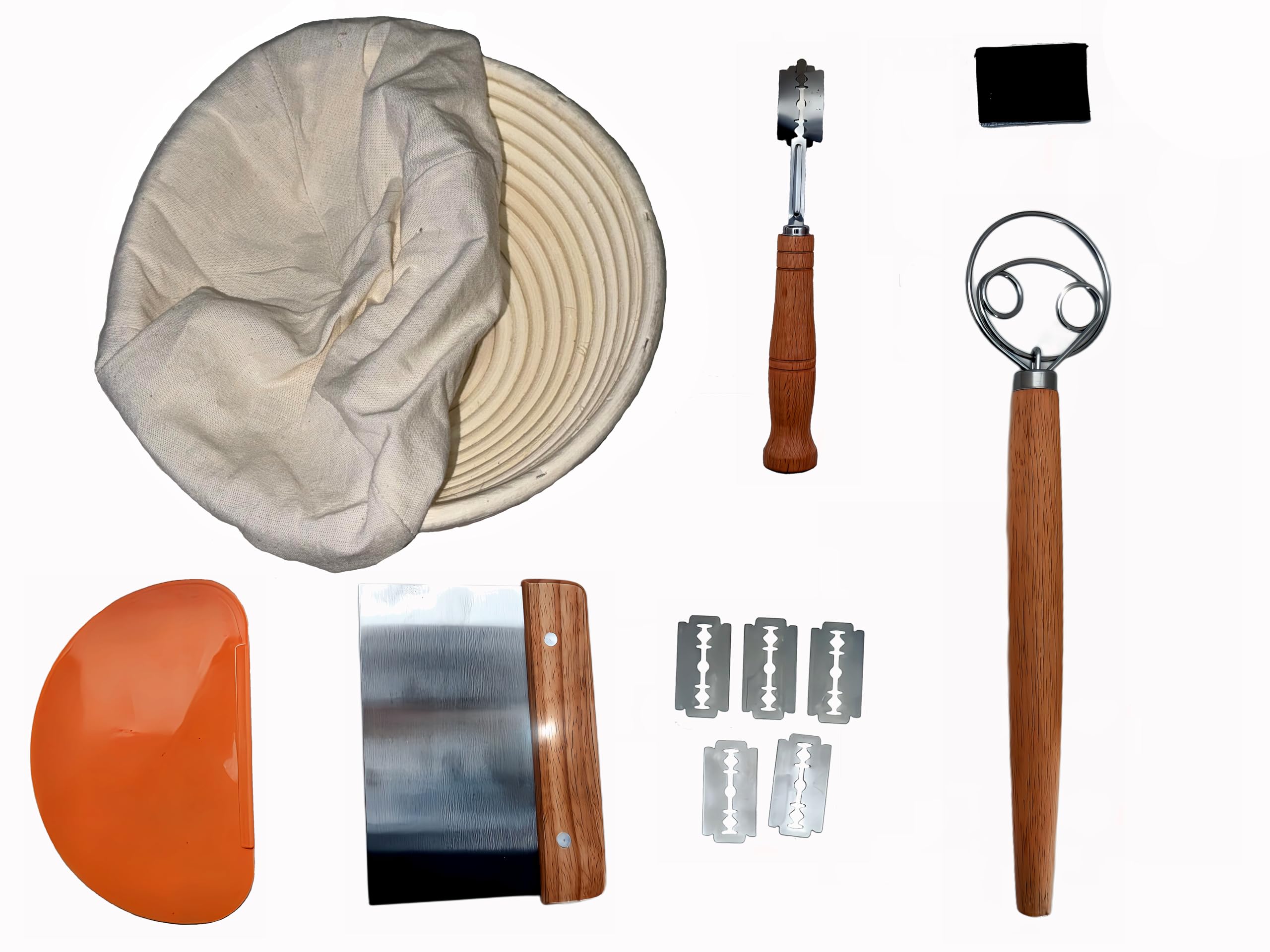 Amazon.com: Bread Proofing Basket For Sourdough - Banneton Bread Basket ...