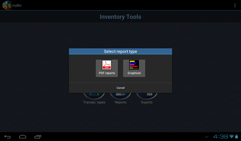 myBiz TE Mobile Business Manager - App on Amazon Appstore