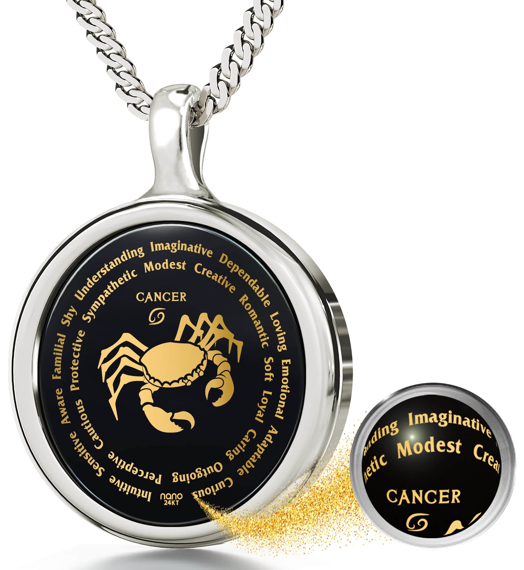 Cancer zodiac sign pendant 60 photos - Astrologytoyou.com