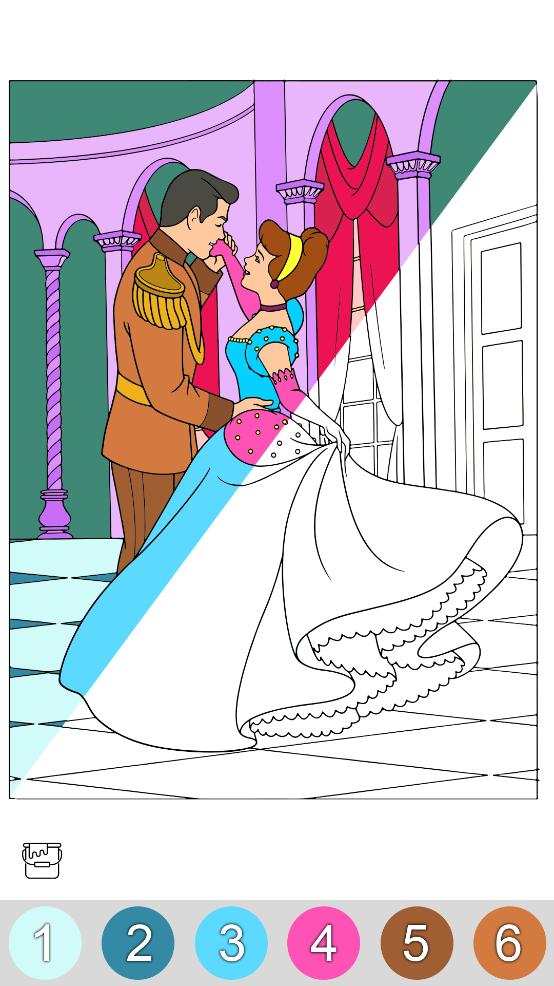 Bride and Groom Color By Number Book - Adult Wedding Coloring game ...