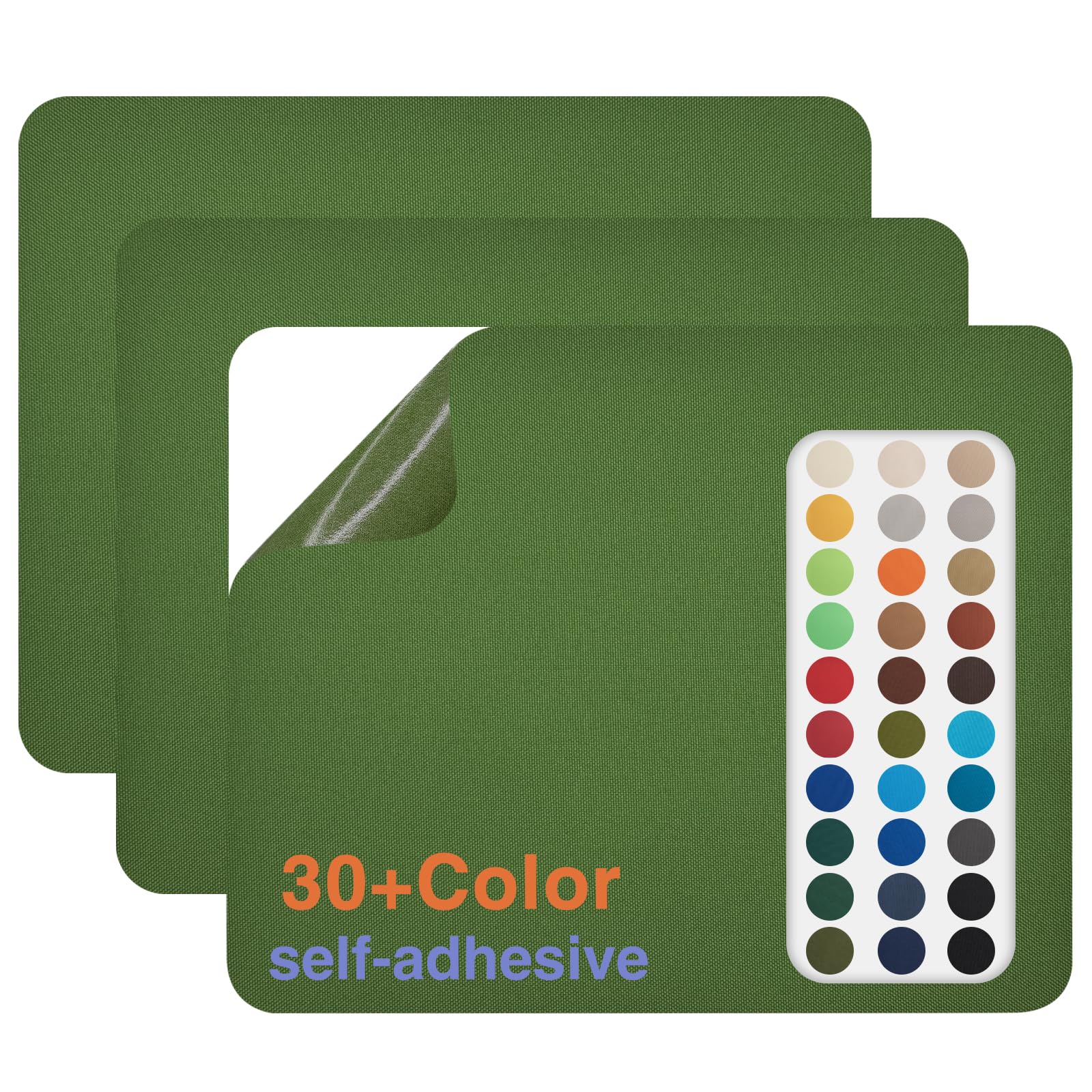 Amazon.com: Gheeidau Canvas Repair Patch 9×11 Inch 3Pcs Waterproof Self ...