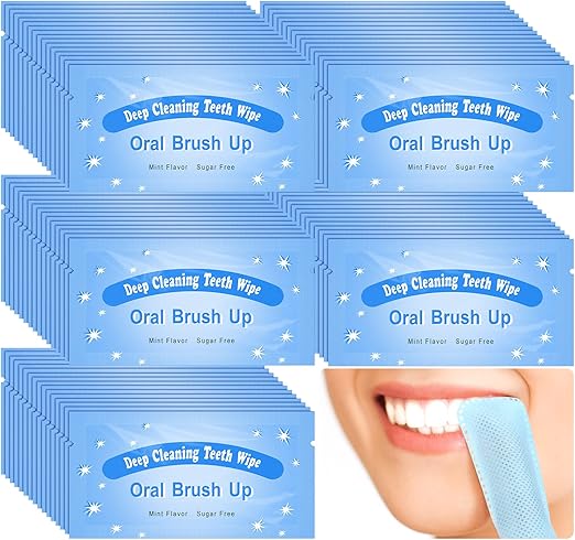Amazon.com : 300 Pcs Disposable Finger Brush Teeth Wipes Bulk Finger ...
