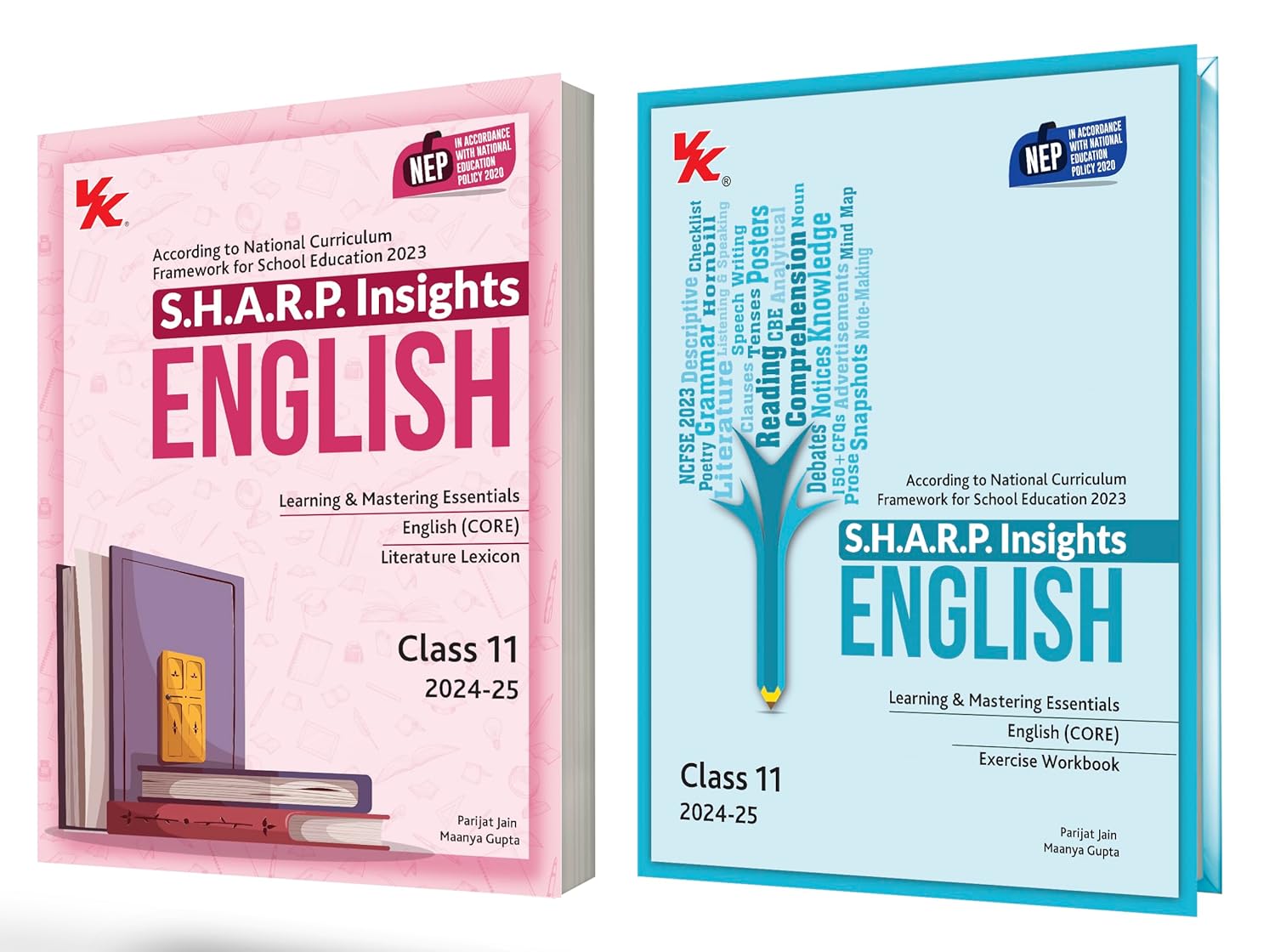 S.H.A.R.P. Insights for English (Core) Lexicon with Exercise Workbook for Class 11 CBSE 2024-25 ...
