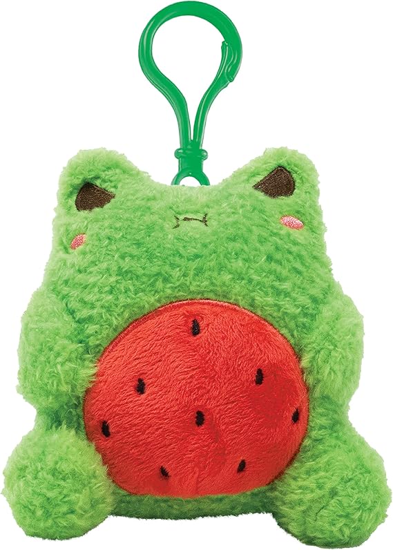 Amazon.com: Cuddle Barn PlushGoals - Mini Watermelon Wawa Clip Super ...