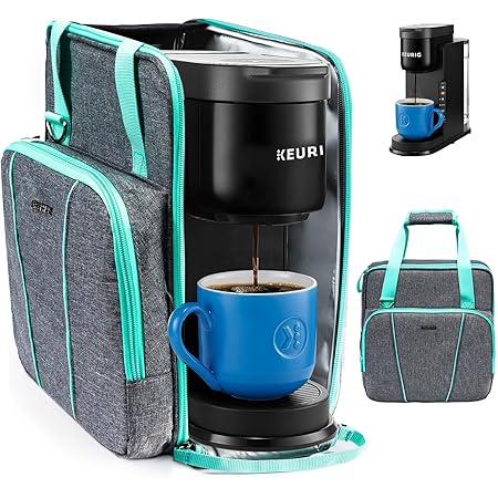 Amazon.com: BAGSPRITE Coffee Maker Travel Bag Compatible with Keurig K ...