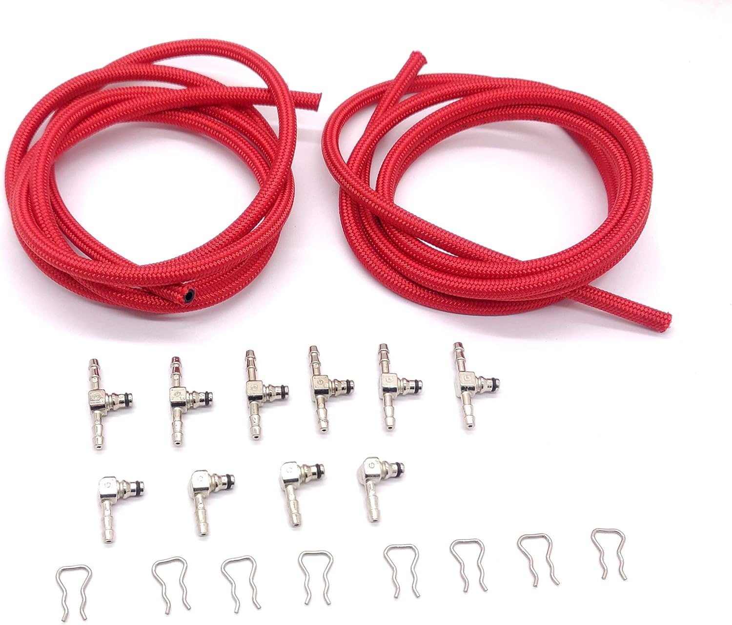 Amazon.com: Fuel Injector Return Rail Kit w/Metal Fittings for ...