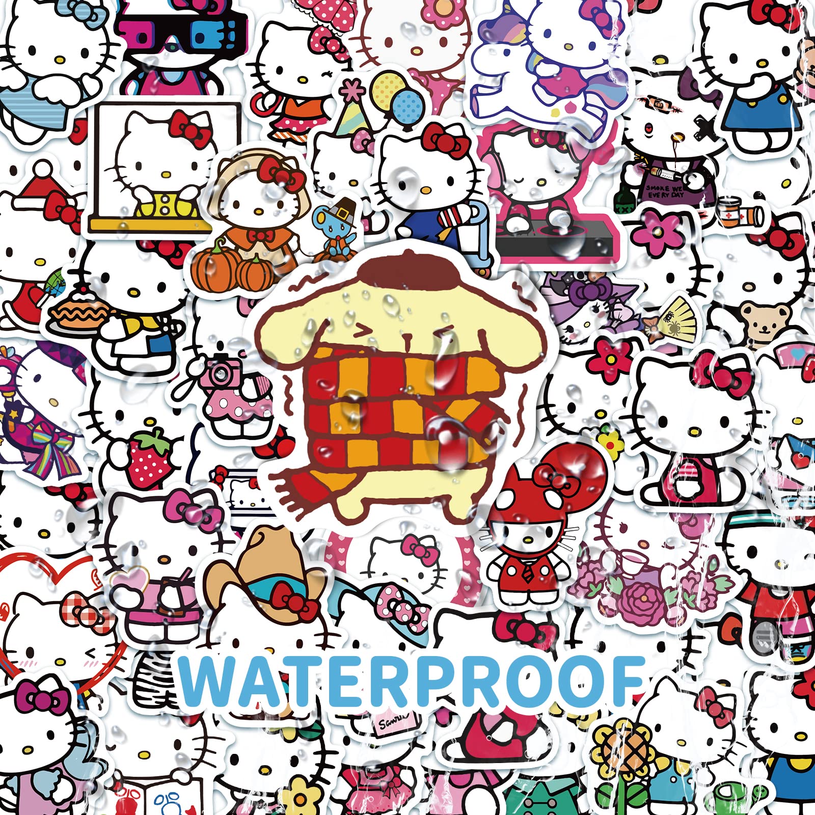 Hello Kitty Sticker Bomb