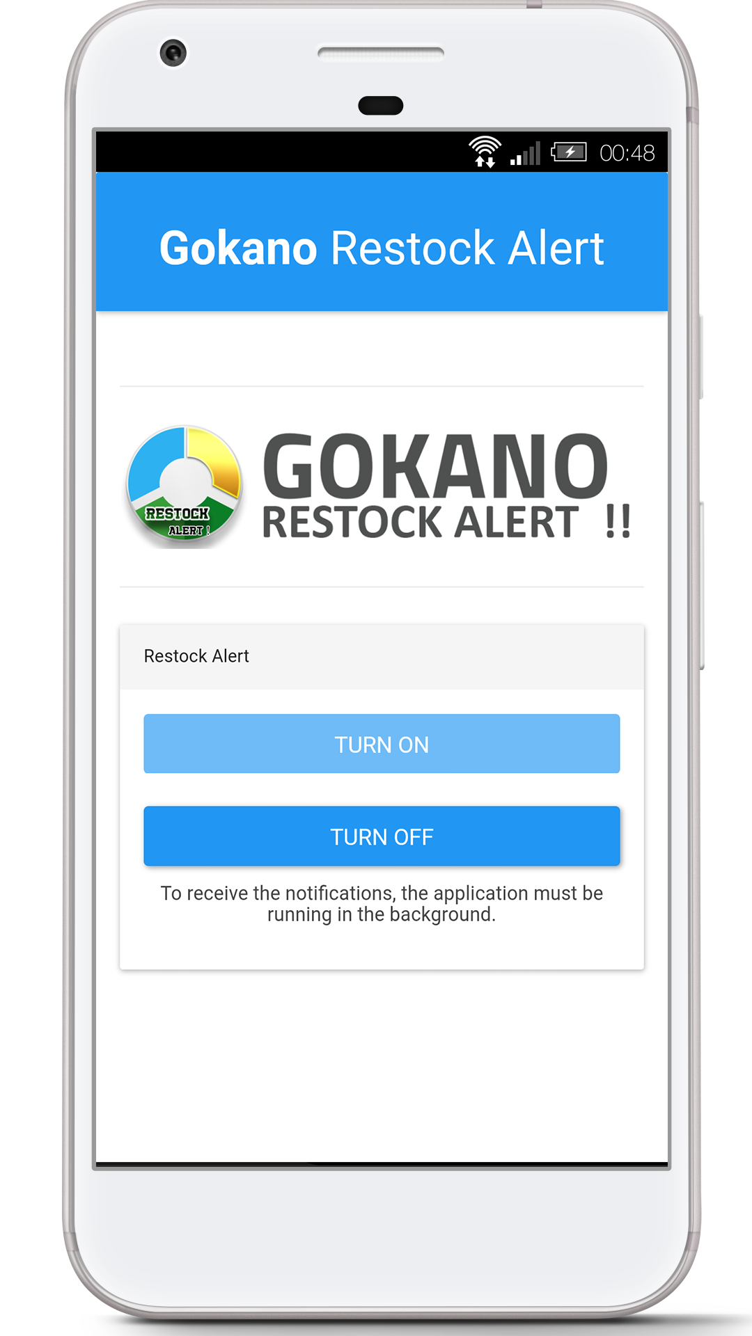 Gokano Restock alert - App on the Amazon Appstore