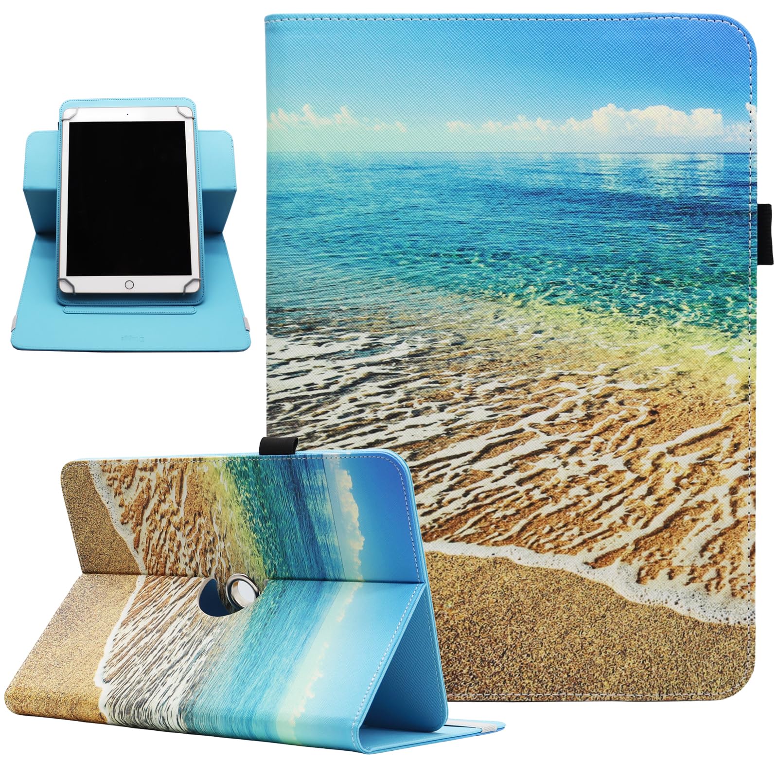 Amazon.com: Universal 10 10.1 Inch Android Tablet Case, Dluggs 360 ...